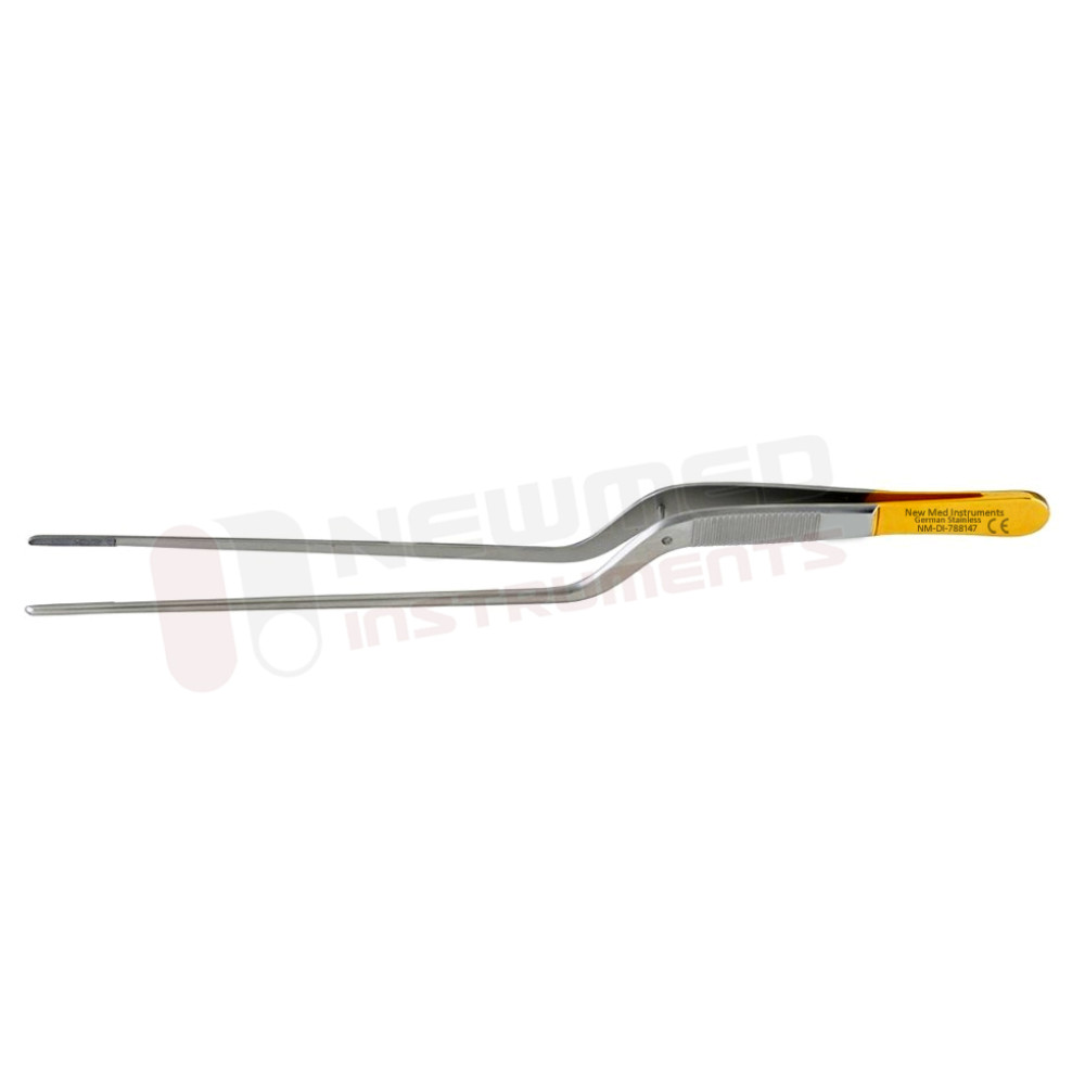 Adson Bayonet Dressing Forceps - Tungsten Carbide | New Med Instruments